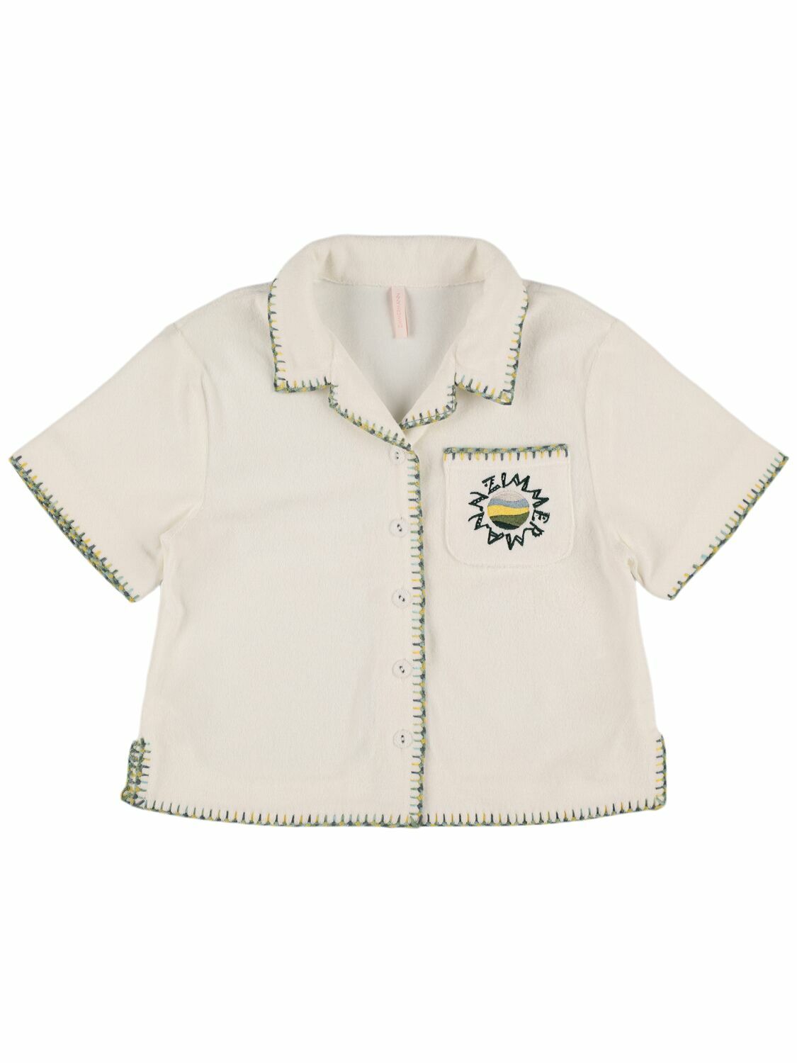 ZIMMERMANN Cotton Blend Terry Top Zimmermann