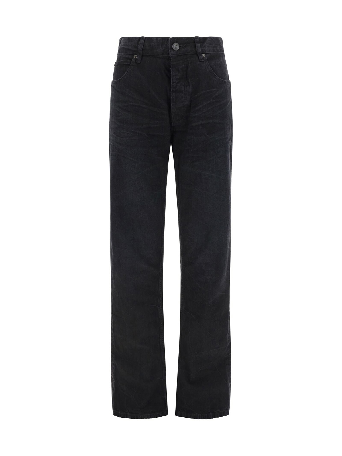 Balenciaga White and Grey Ripped Patch Jeans Balenciaga Balenciaga White and Grey Ripped Patch Jeans Balenciaga