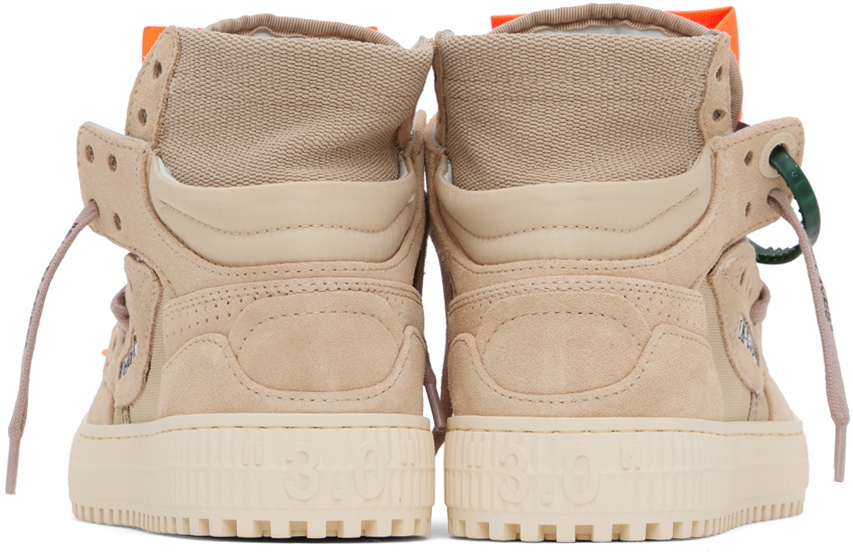 Off-White Tan 3.0 Off Court Sneakers Off-White