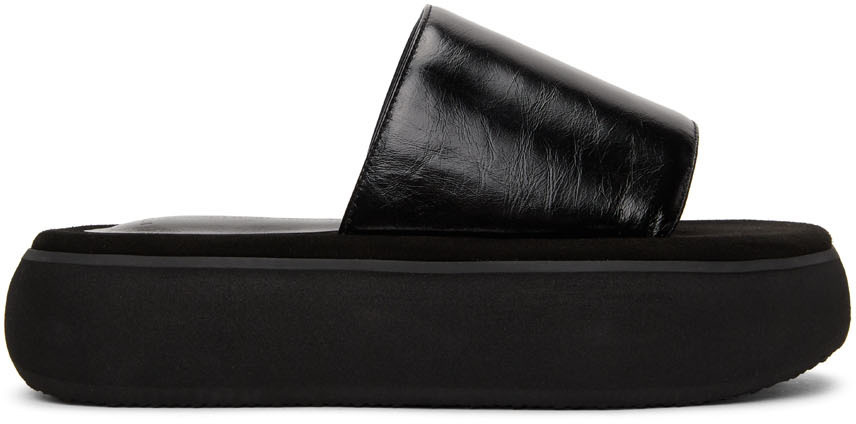 OSOI Black Boat Padded Platform Slides OSOI