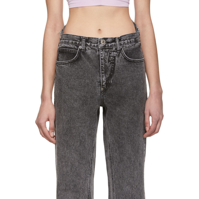 Pushbutton Black Bustier Jeans Pushbutton