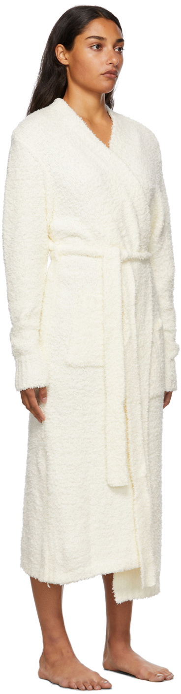 SKIMS Off-White Cozy Knit Long Robe SKIMS