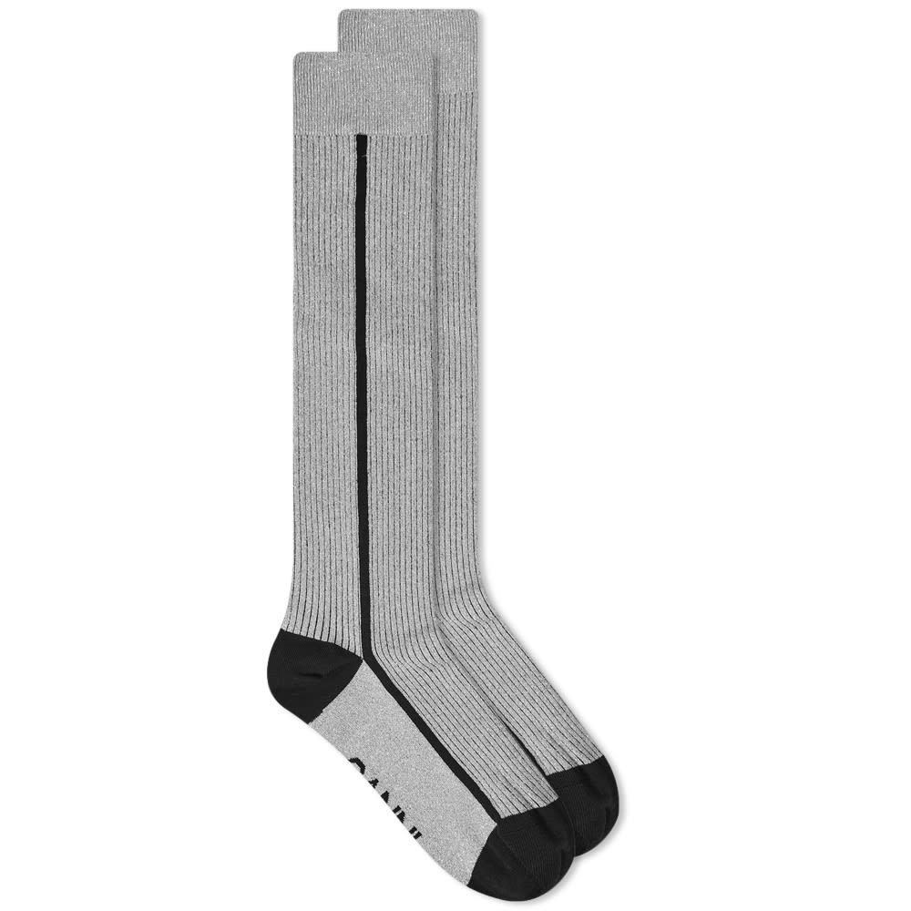 GANNI Long Logo Socks GANNI