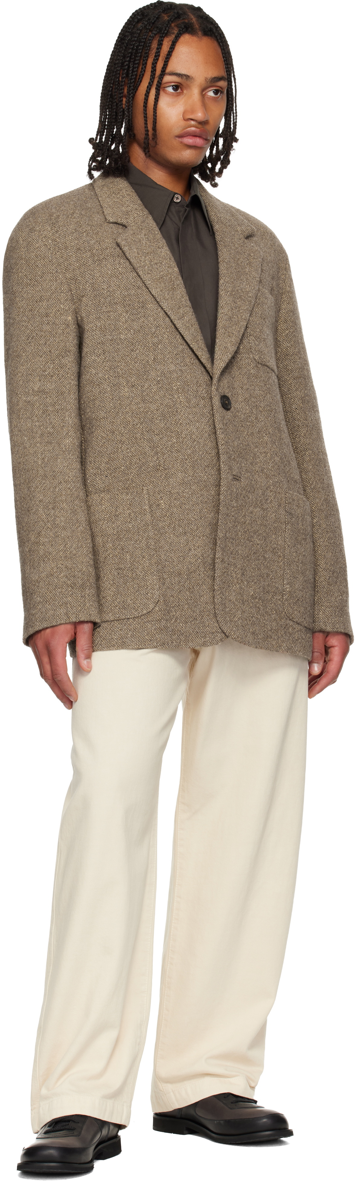 OUR LEGACY Brown Embrace Blazer Our Legacy