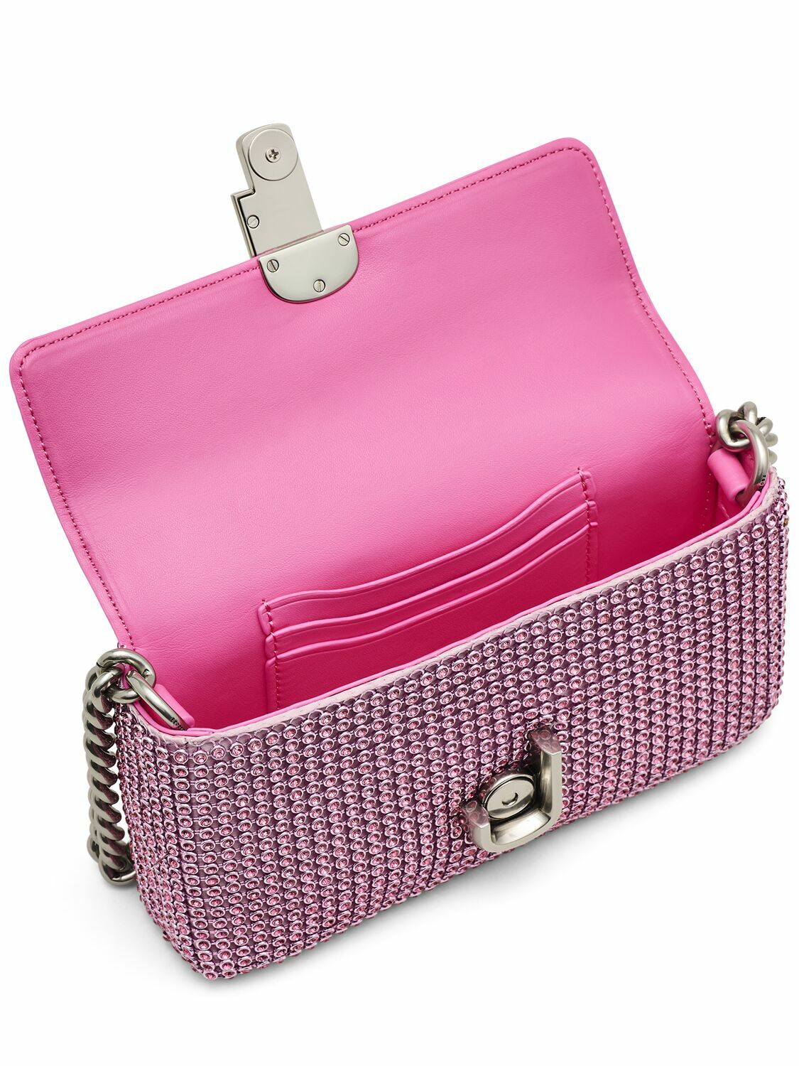 MARC JACOBS - The Mini Rhinestone Shoulder Bag Marc Jacobs