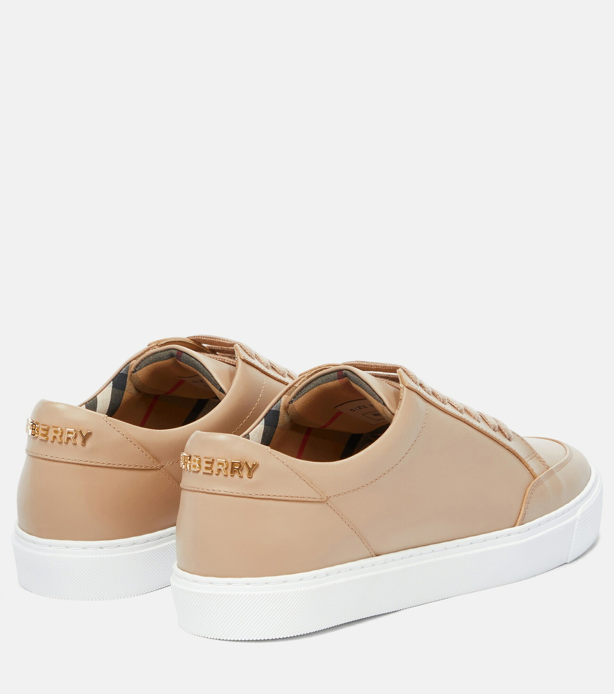 Burberry - Leather sneakers Burberry