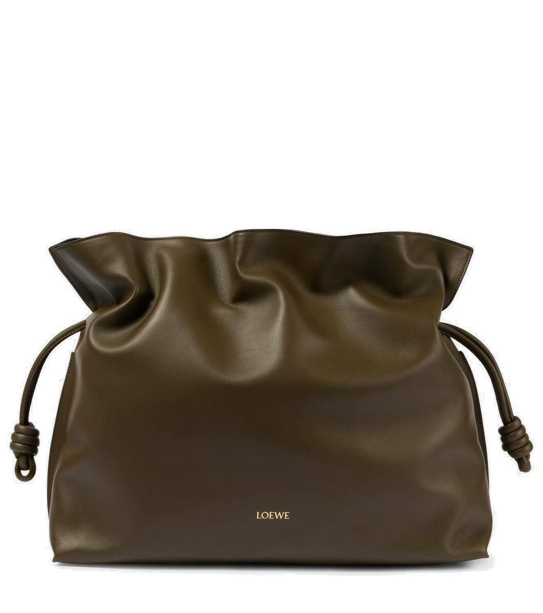 Loewe Flamenco XL leather clutch Loewe