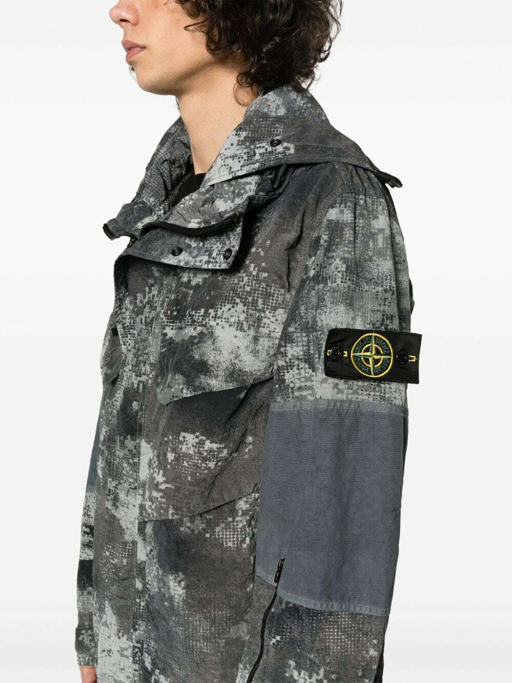 STONE ISLAND - Jacket With Logo Stone Island