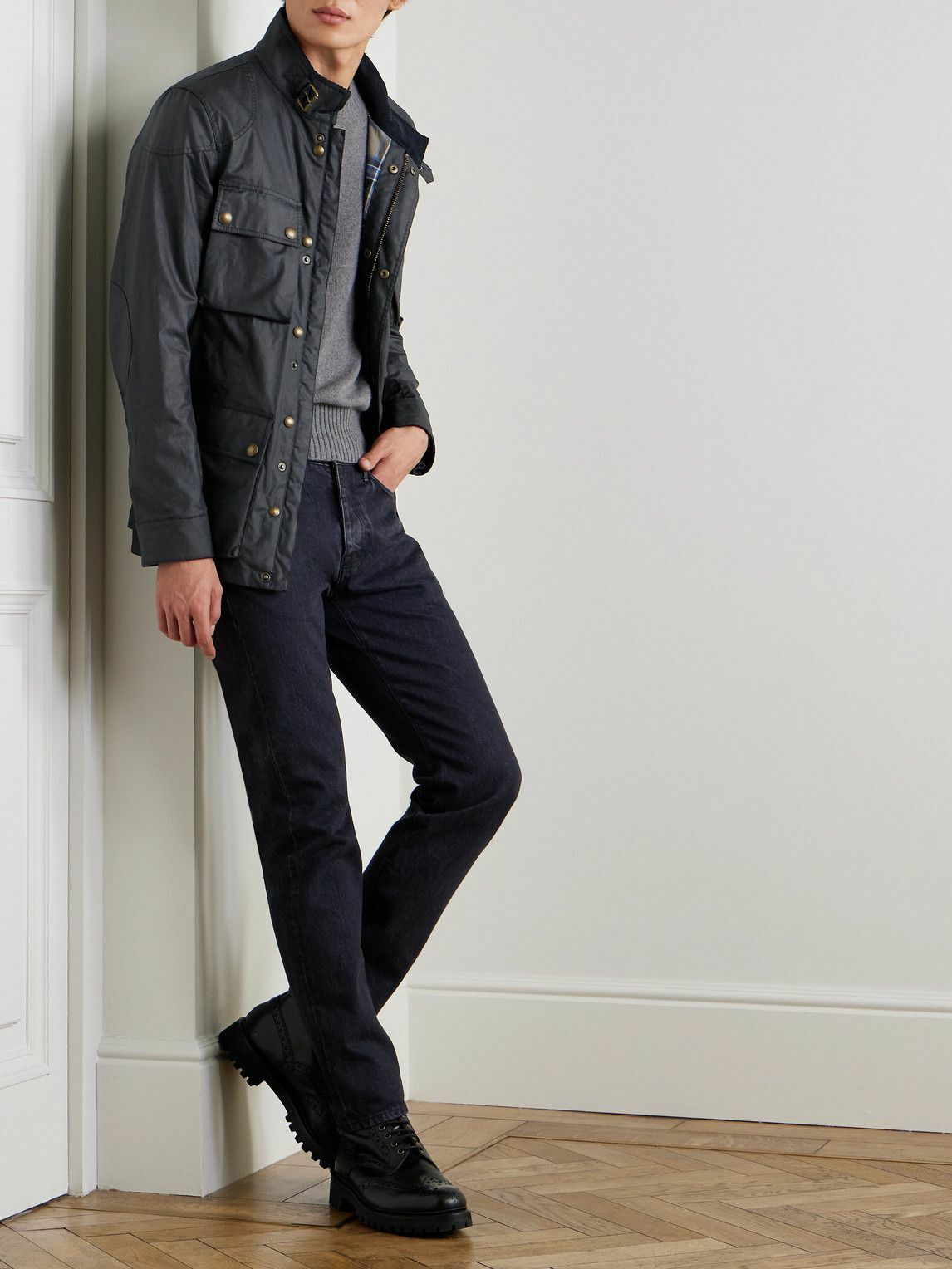 Belstaff - Fieldmaster Waxed-Cotton Jacket - Blue Belstaff