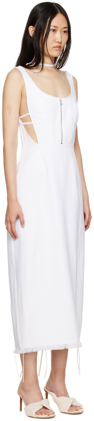 Jacquemus White 'La Robe Sagiu' Maxi Dress Jacquemus