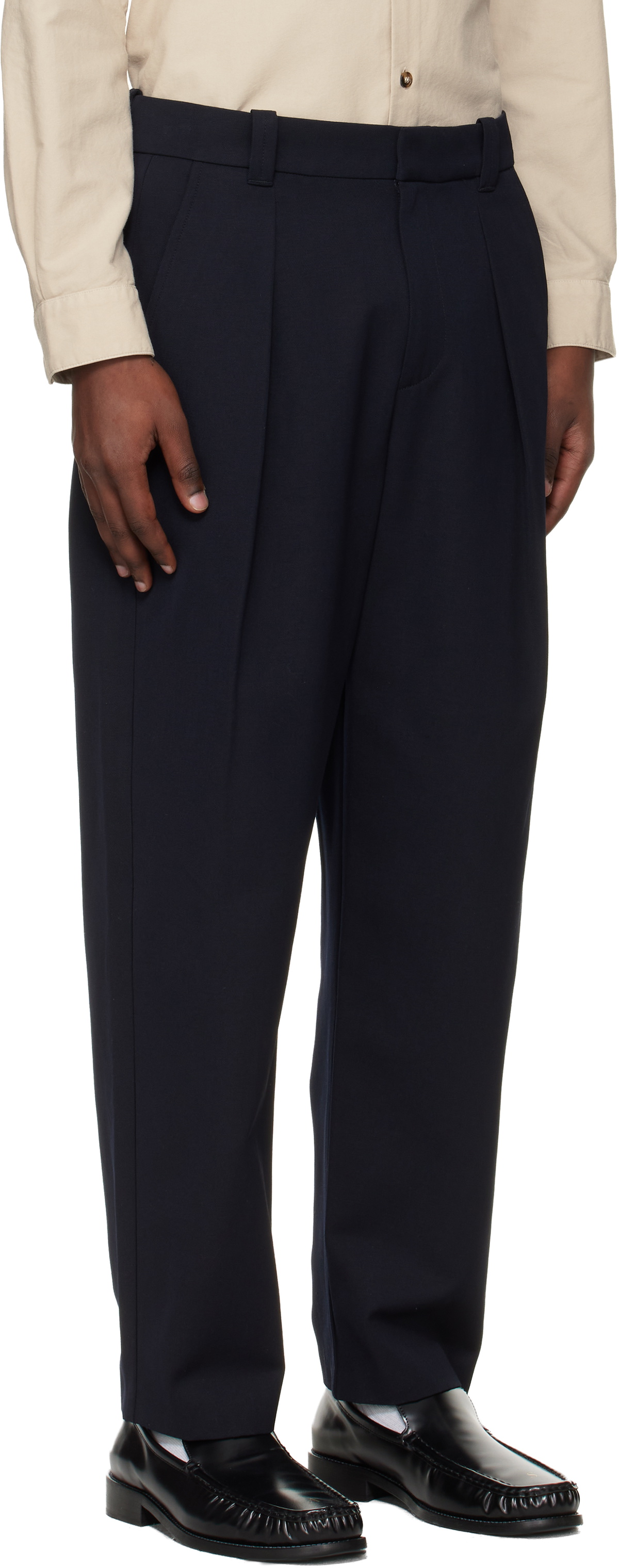 A.P.C. Navy Renato Trousers A.P.C.