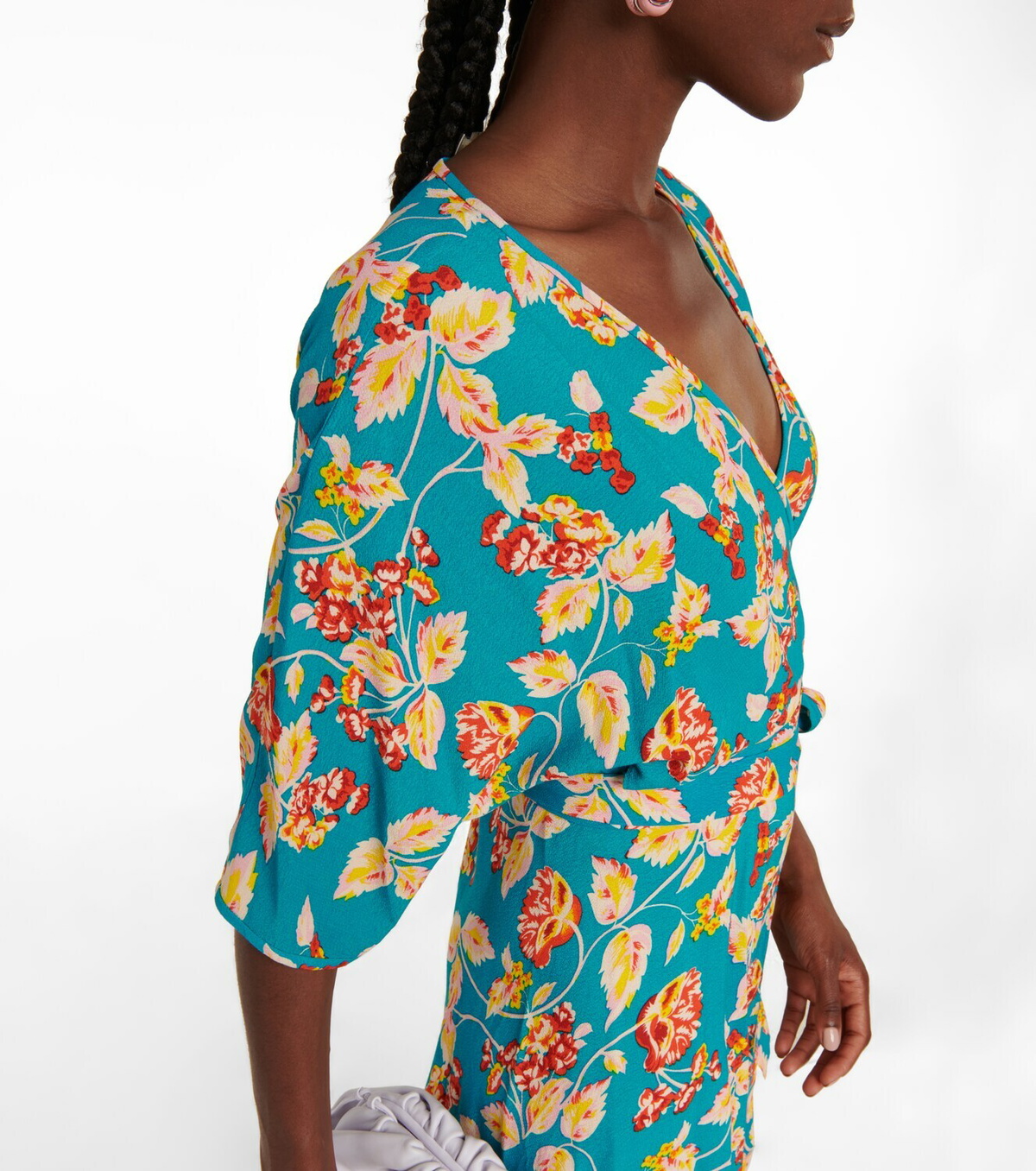 Diane von Furstenberg - Eloise asymmetric wrap dress Diane von Furstenberg