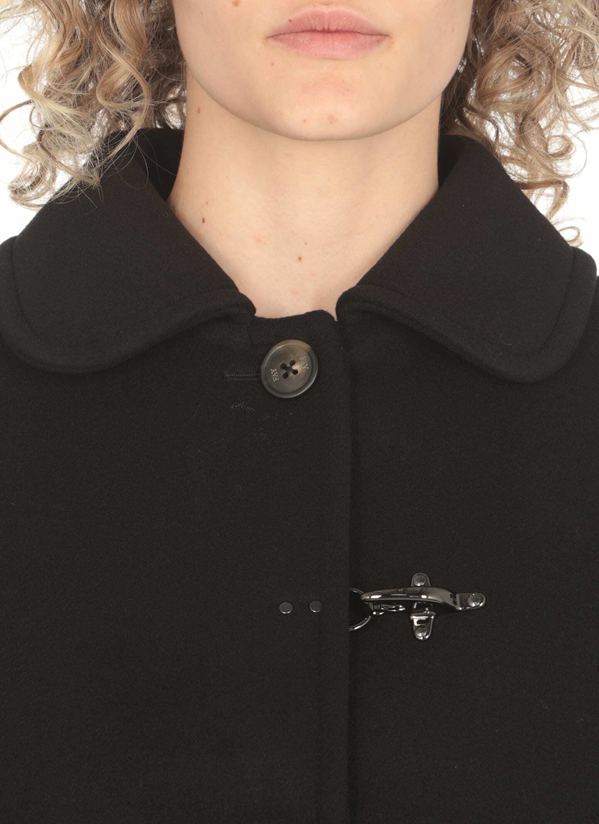 Fay Urban Coat With Baby Collar + Hook Fay