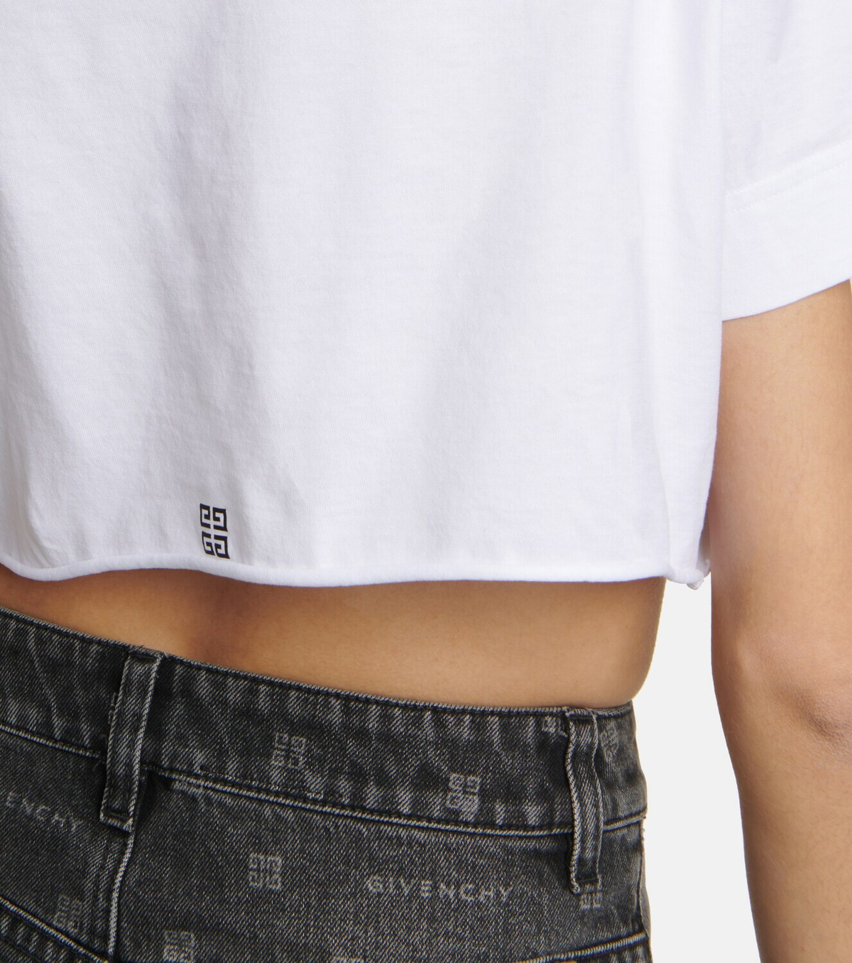 Givenchy - Logo cropped T-shirt Givenchy