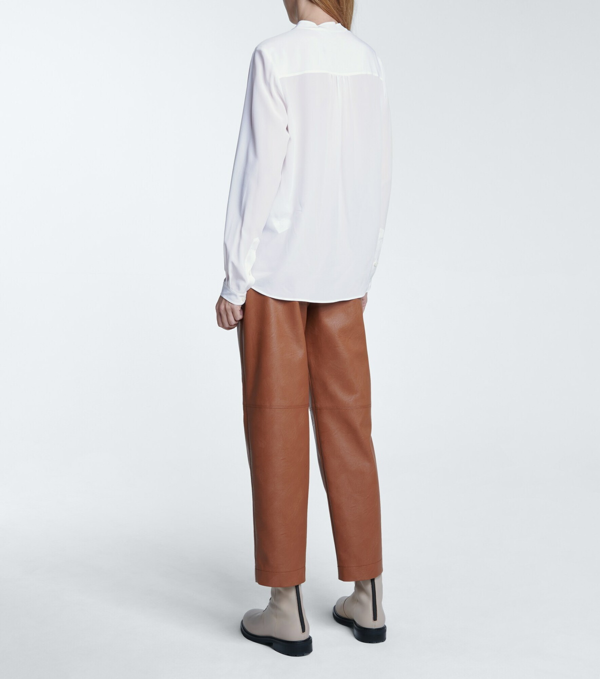 Stella McCartney - Estelle silk crêpe de chine blouse Stella McCartney