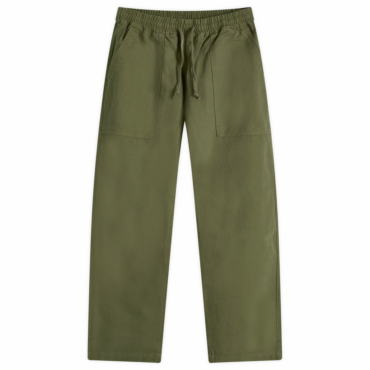 Service Works Men's Classic Canvas Chef Pants in Olive Service Works