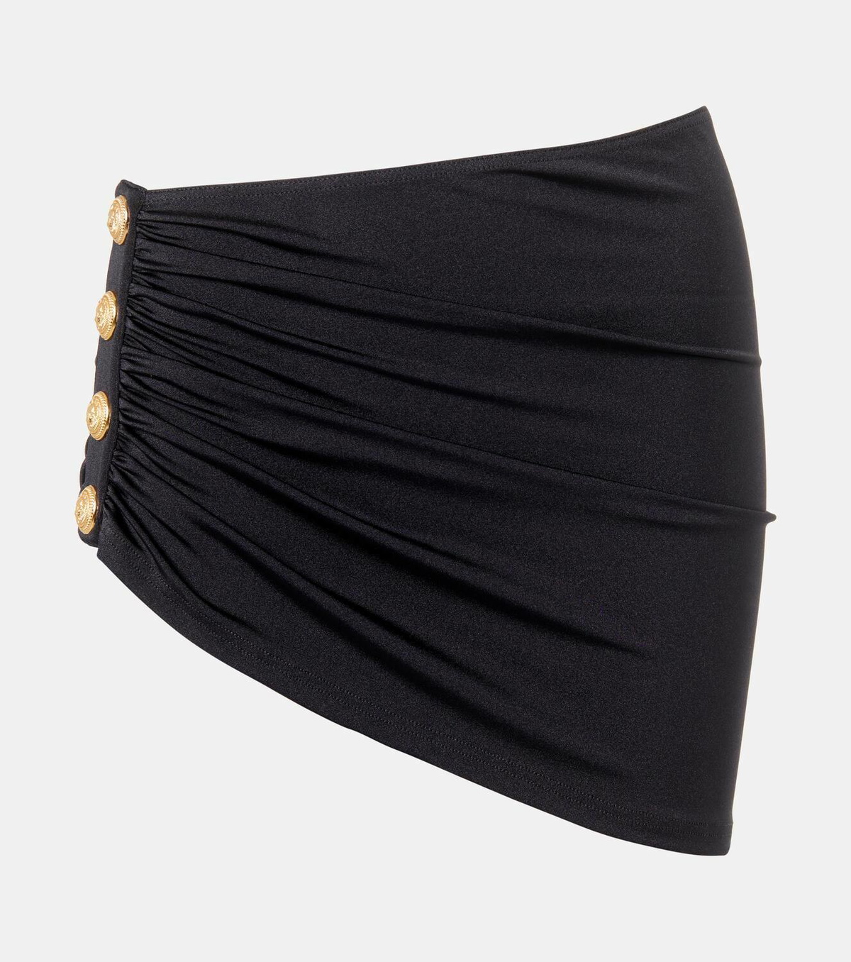 Balmain Draped embellished beach cover-up Balmain