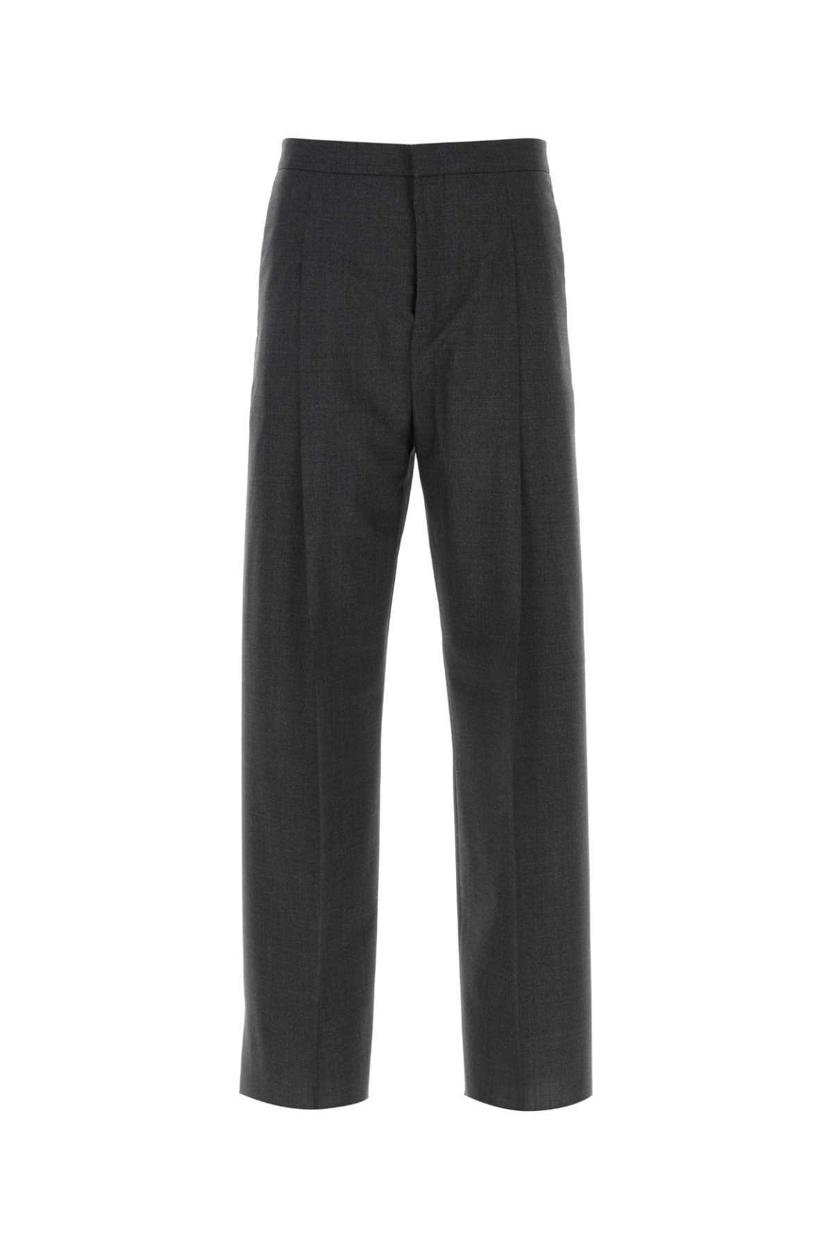 Givenchy Dark Grey Wool Pant Givenchy