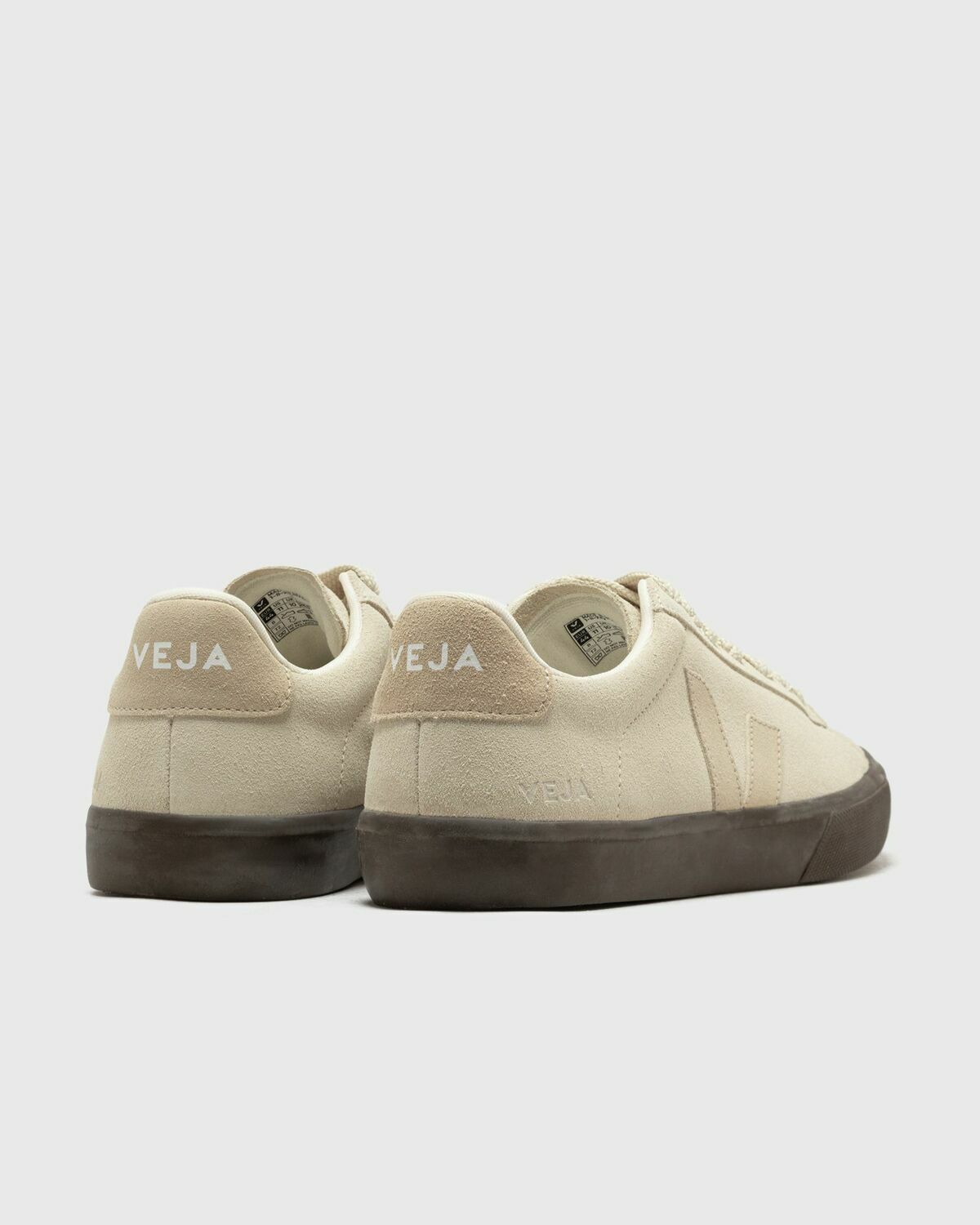 Veja CAMPO BOLD SUEDE Beige Mens Lowtop VEJA