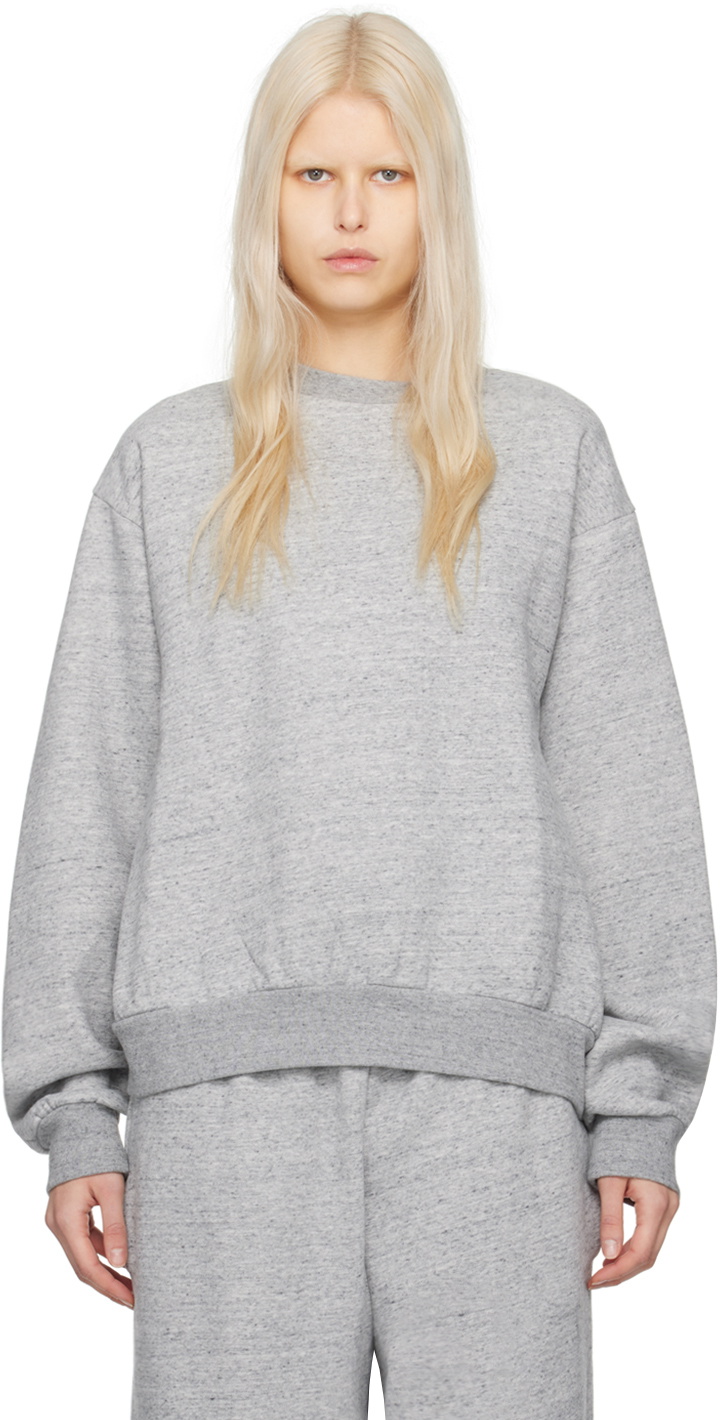 Acne Studios Gray Crewneck Sweatshirt Acne Studios