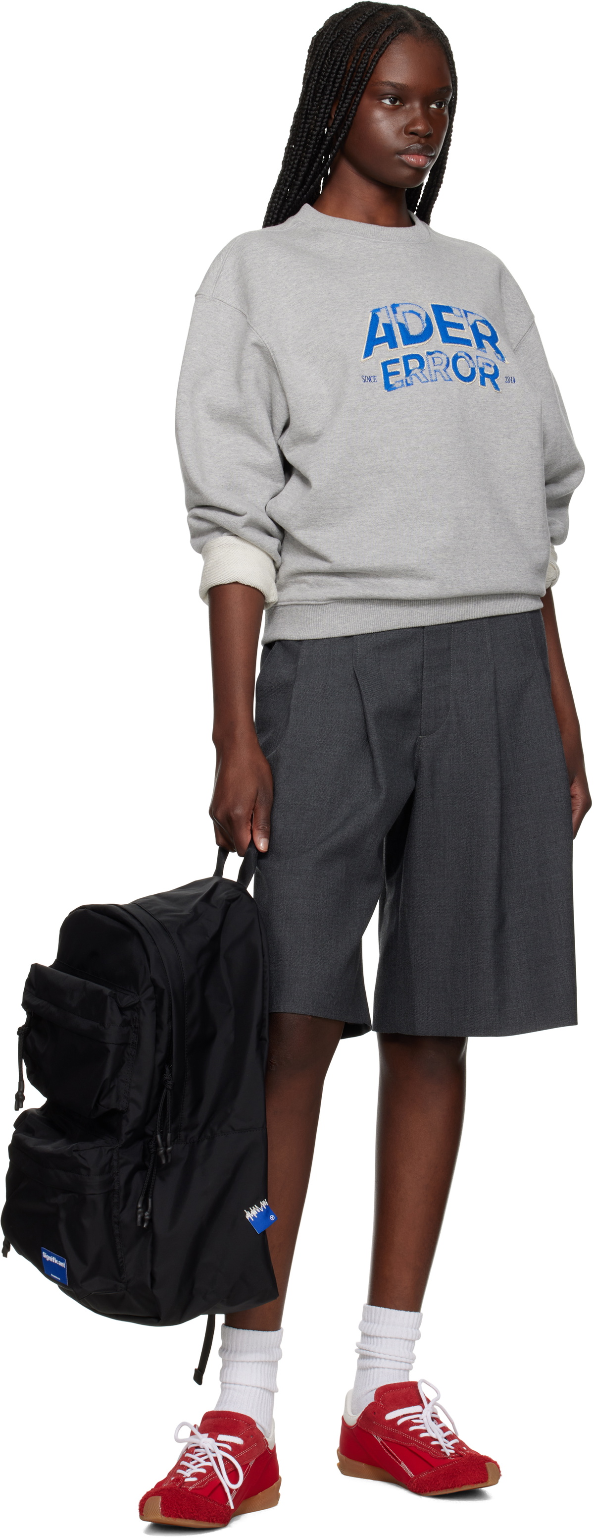 ADER error Black Significant Tag 03 Backpack ADER error