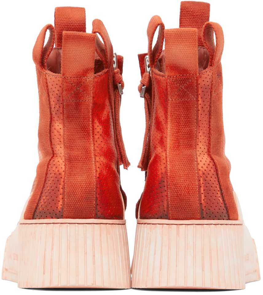 Boris Bidjan Saberi SSENSE Exclusive Red Bamba 3.1 Sneakers Boris ...