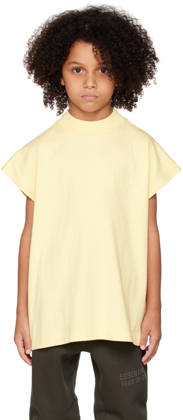 Essentials Kids Yellow Muscle T-Shirt Essentials