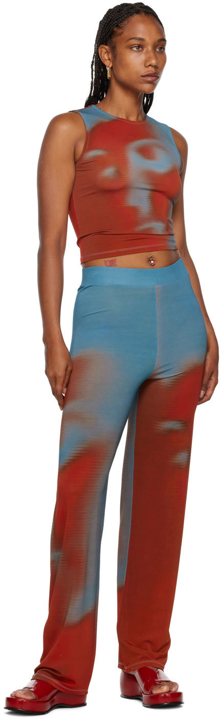 Paloma Wool Blue & Red Martha Tank Top Paloma Wool