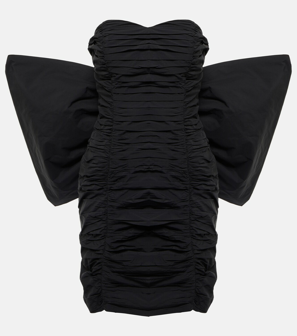 Rotate Birger Christensen Pleated minidress ROTATE Birger Christensen