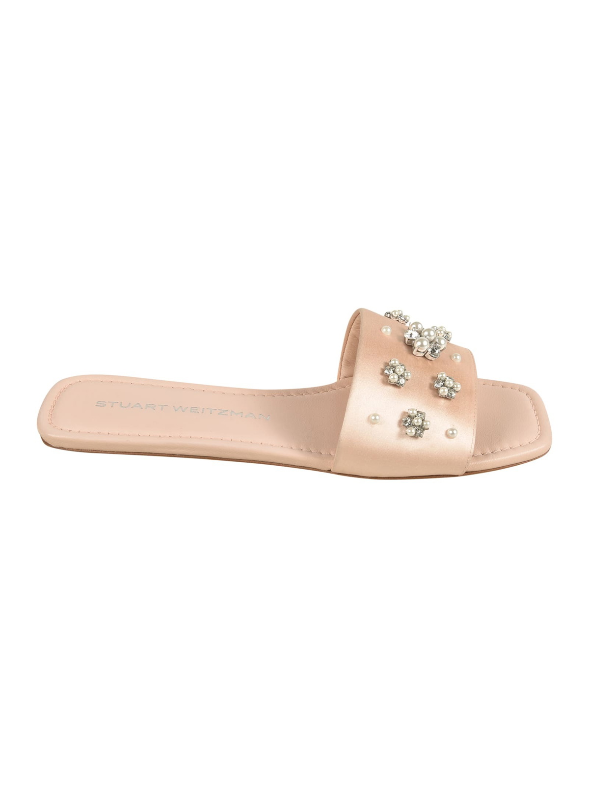 Stuart Weitzman Poppy Sliders Stuart Weitzman