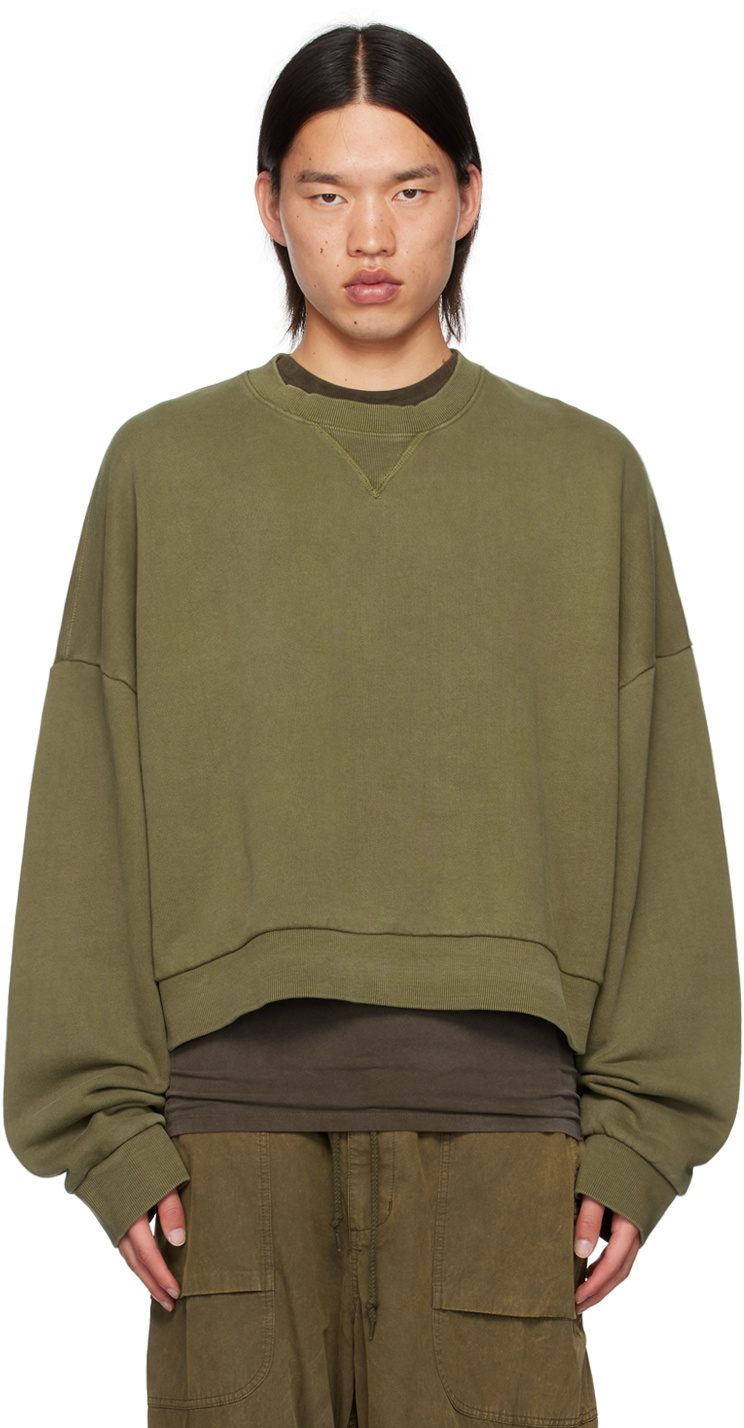 Entire Studios Khaki Box Sweatshirt Entire Studios