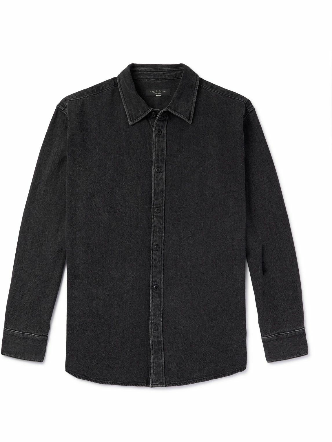 Rag & Bone - Matthew Denim Shirt - Black Rag and Bone