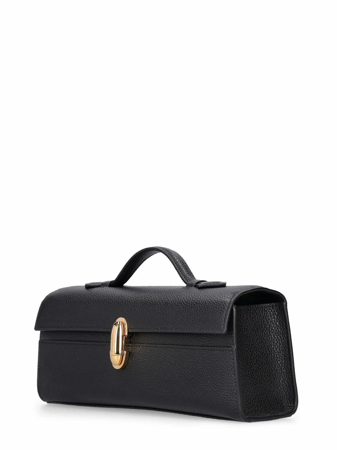 SAVETTE Slim Symmetry Grained Leather Bag Savette