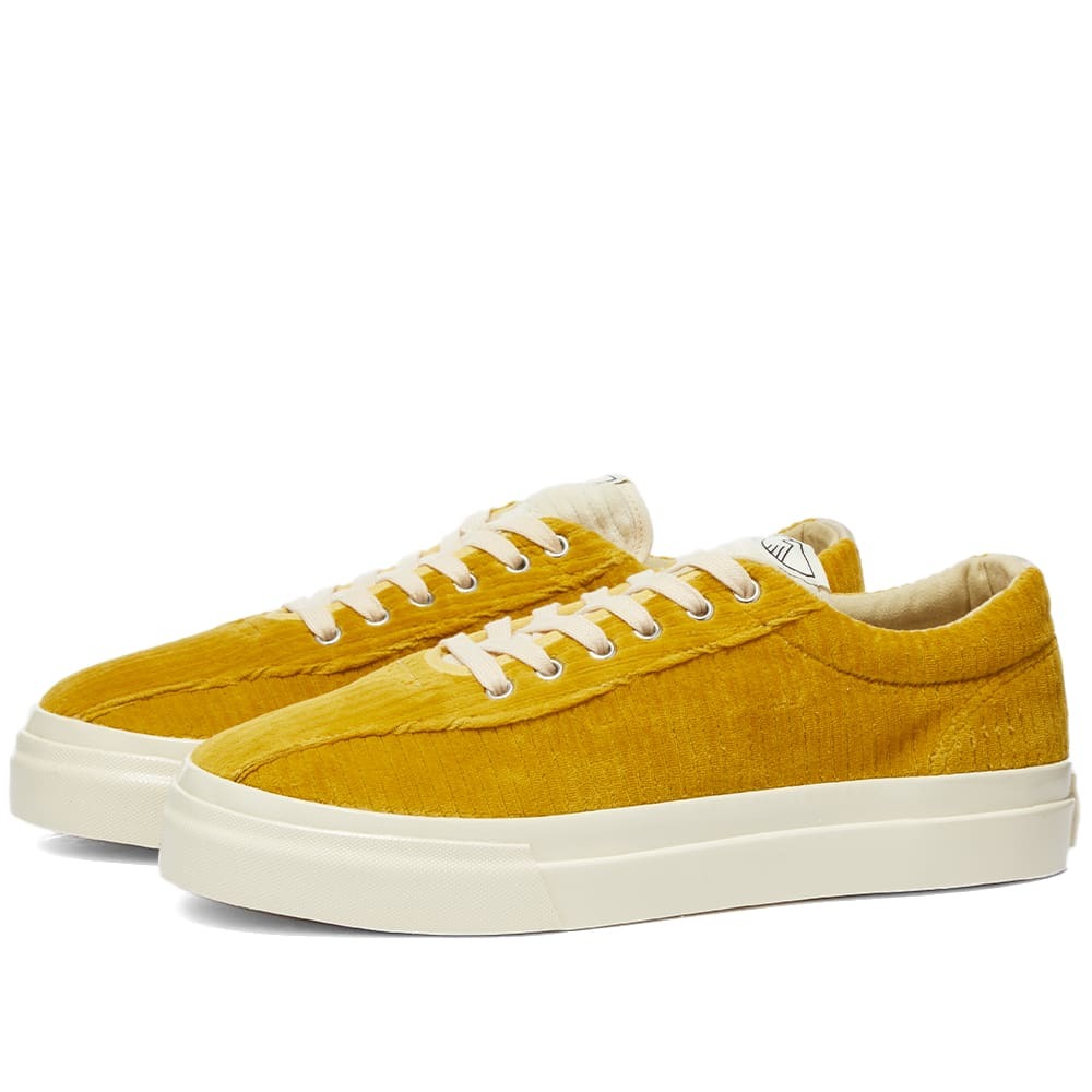 Stepney Workers Club Men's Grand Cord Dellow Sneakers in Honey Stepney ...
