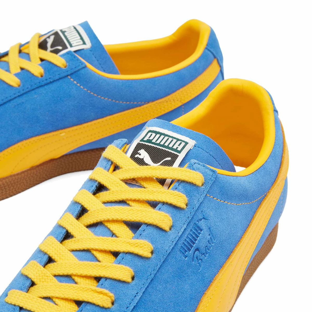 Puma Brasil in Vivid Blue/Tangerine Puma