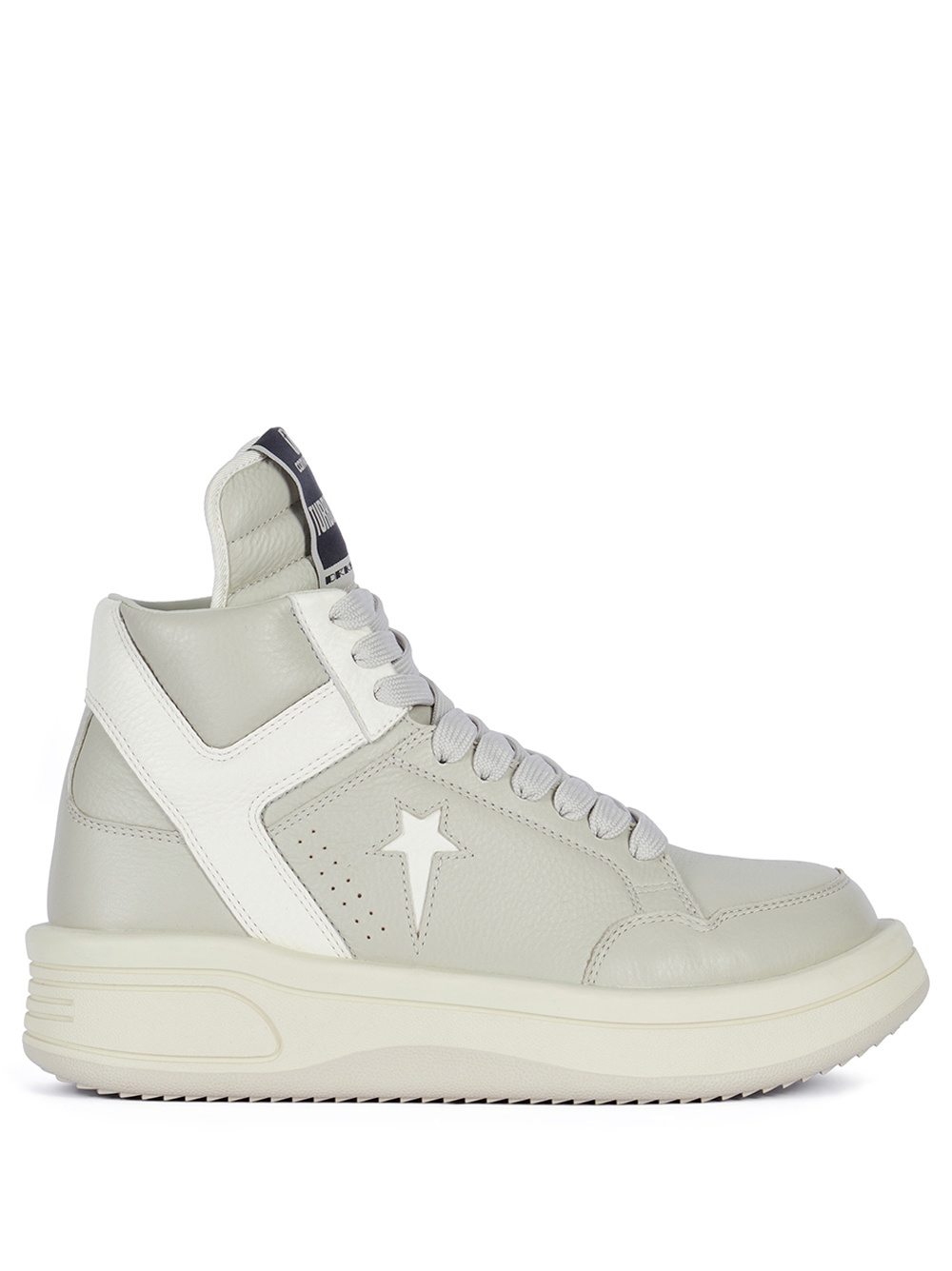 CONVERSE X DRKSHDW - Turbowpn Leather Sneakers Rick Owens Drkshdw