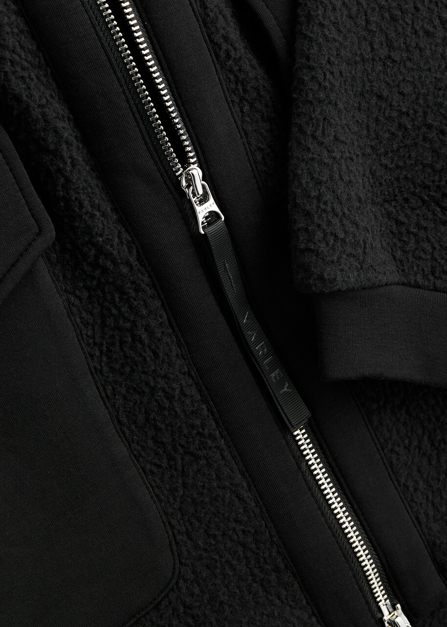 Varley Eleanor Fleece Jacket Black Varley