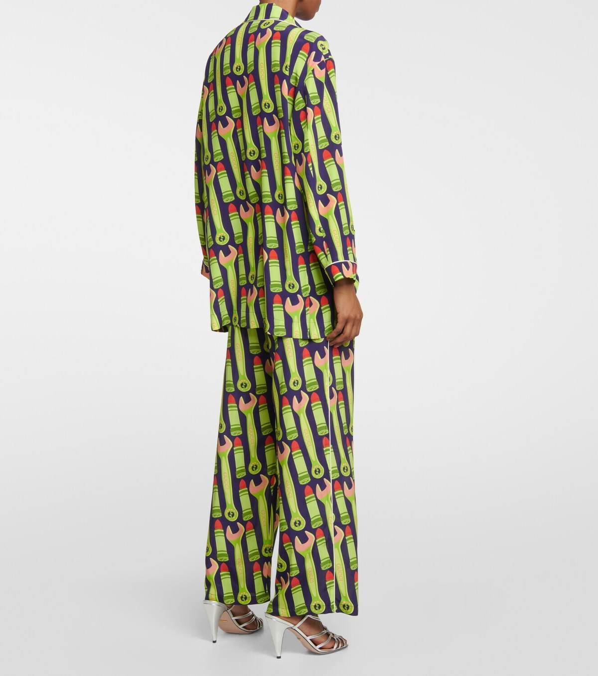 Gucci - Printed silk shirt Gucci