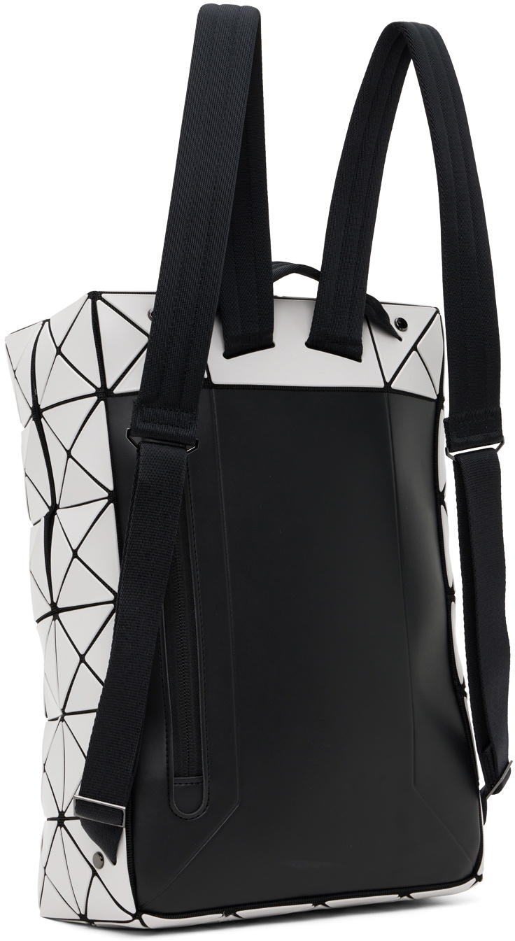 BAO BAO ISSEY MIYAKE Gray Cuboid Backpack Bao Bao Issey Miyake