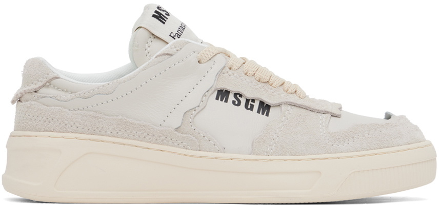 MSGM Gray ACBC Edition Fantastic Sneakers MSGM