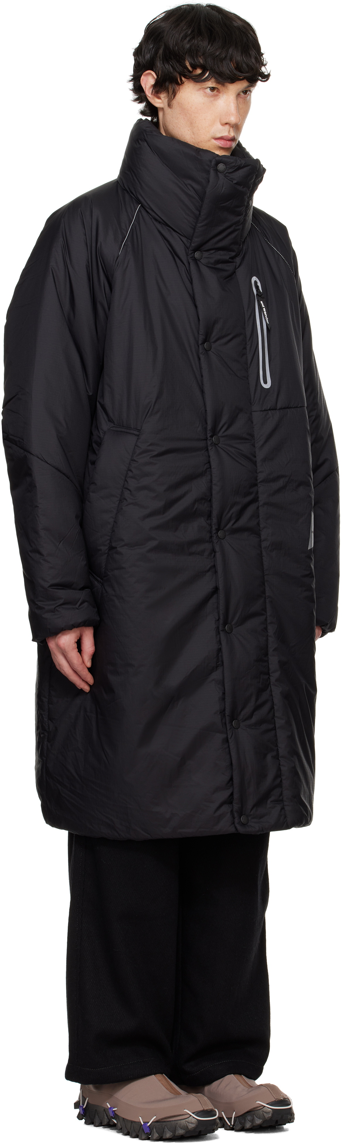 and wander Black Ripstop PrimaLoft Insulation Coat and Wander