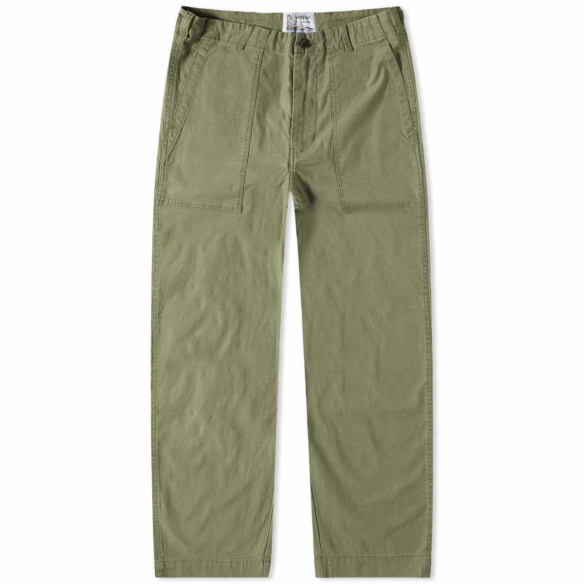 Garbstore Men's Ruffle Pant in Sage Garbstore
