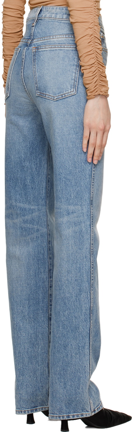 KHAITE Blue Danielle Jeans Khaite