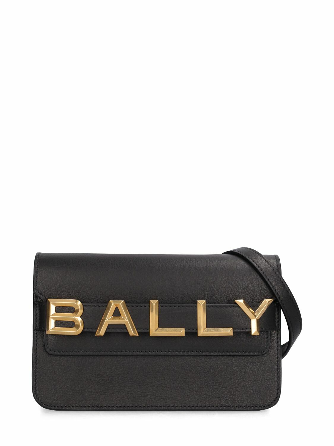 BALLY - Logo Crossbody Leather Bag Bally