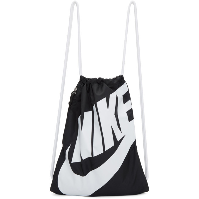 Nike Black Heritage Logo Gym Backpack Nike