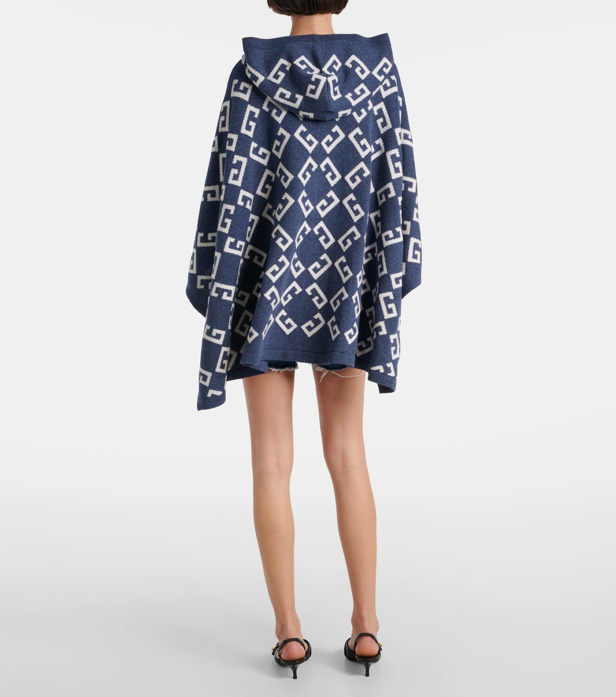 Givenchy Monogram 72 jacquard poncho Givenchy