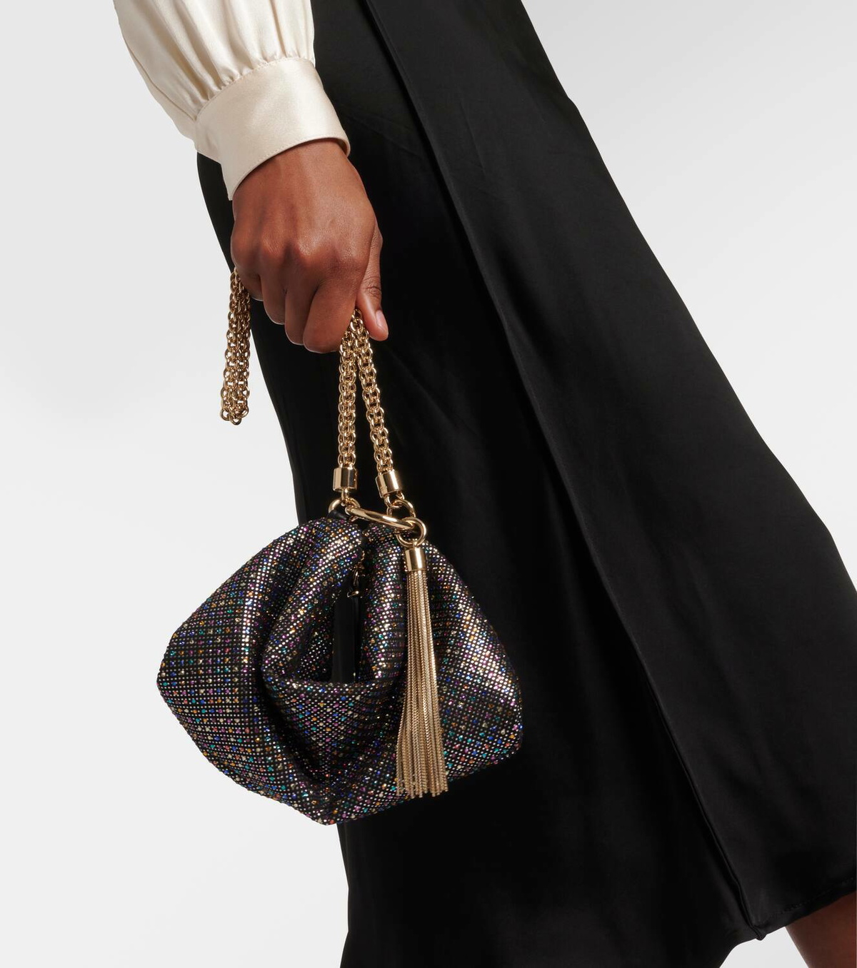 Jimmy Choo Callie Mini embellished clutch Jimmy Choo