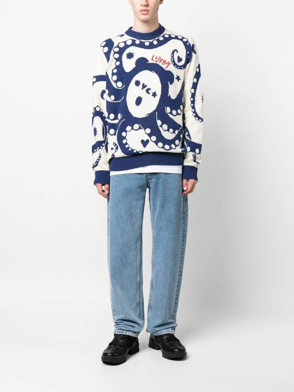 CHARLES JEFFREY LOVERBOY - Logo Sweater Charles Jeffrey Loverboy