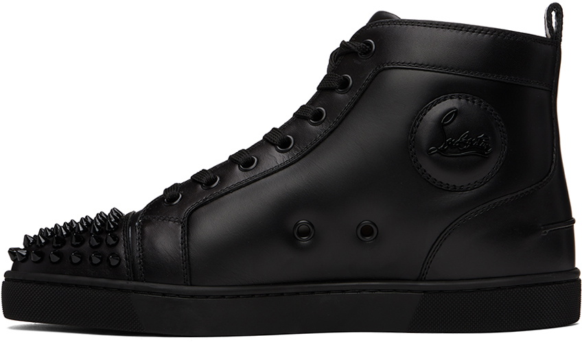 Christian Louboutin Black Lou Spikes Sneakers Christian Louboutin