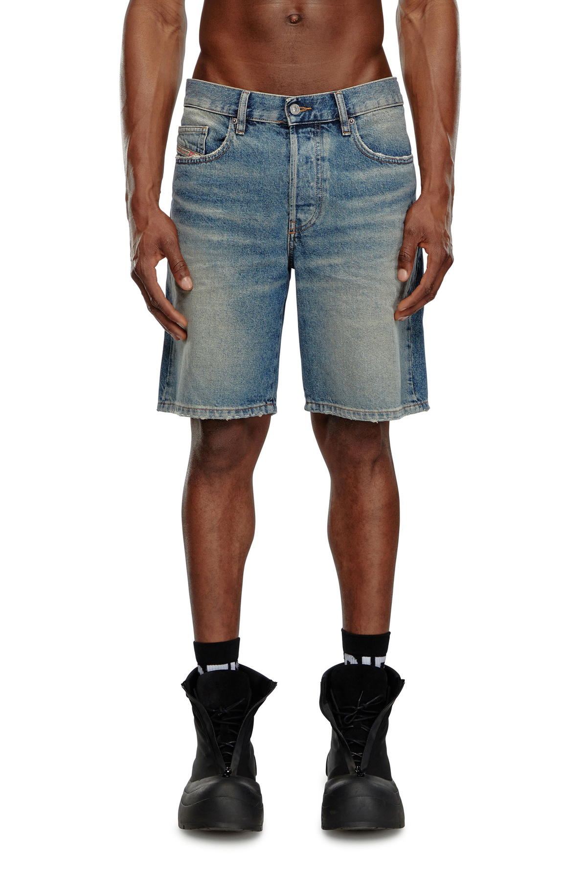 Diesel Denim shorts - Shorts Mens in Blue Diesel